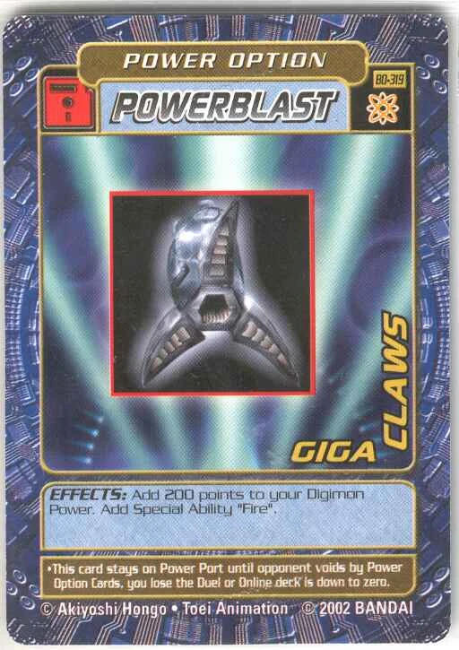 Card:Giga Claws | DigimonWiki | Fandom