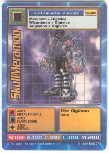 Card:SkullMeramon | DigimonWiki | Fandom