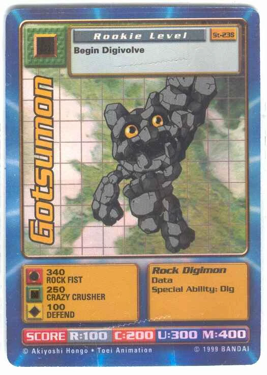Card:Gotsumon | DigimonWiki | Fandom