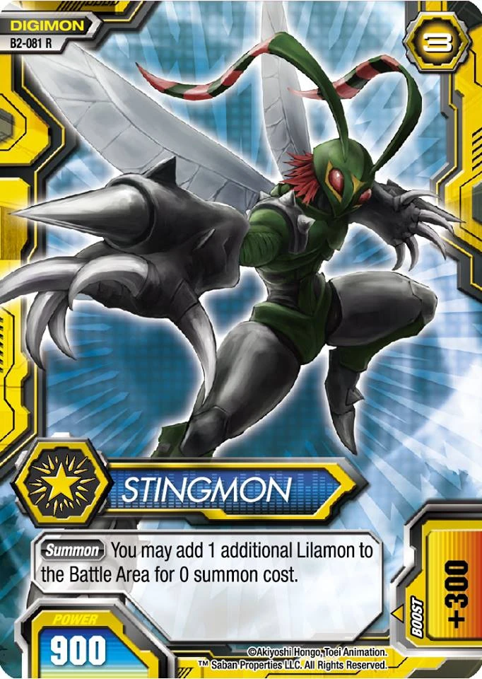 Lilamon And Stingmon