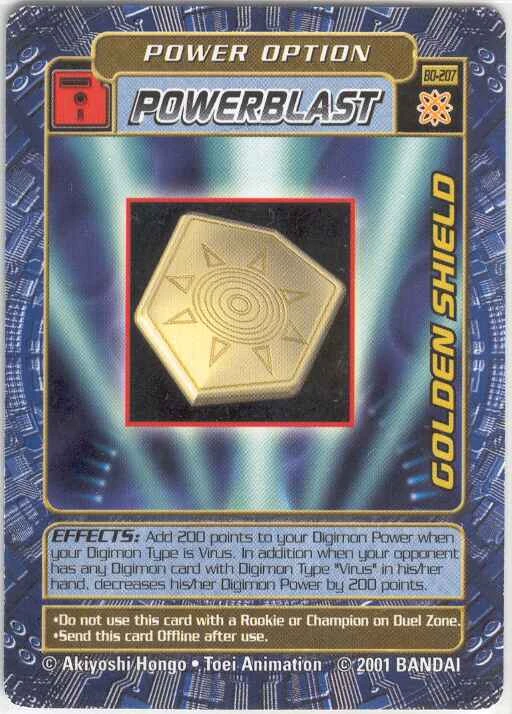 Card:Golden Shield | DigimonWiki | Fandom