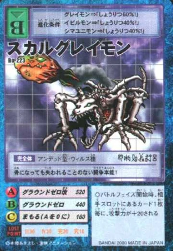 Card:SkullGreymon | DigimonWiki | Fandom