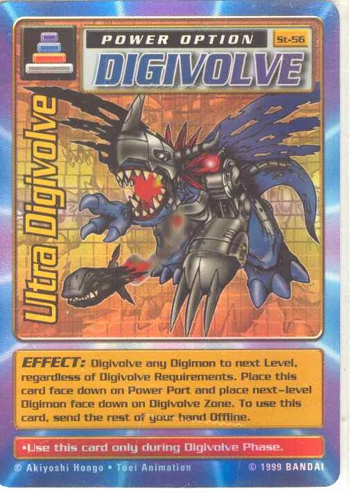 Card:Ultra Digivolve | DigimonWiki | Fandom