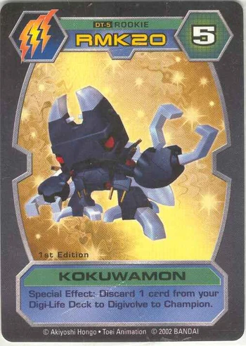 Card:Kokuwamon | DigimonWiki | Fandom