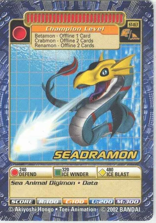 seadramon card
