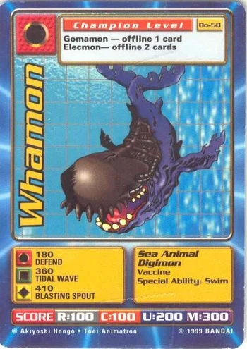Card:Whamon | DigimonWiki | Fandom