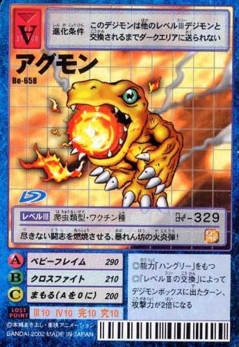 Card:Agumon | DigimonWiki | Fandom