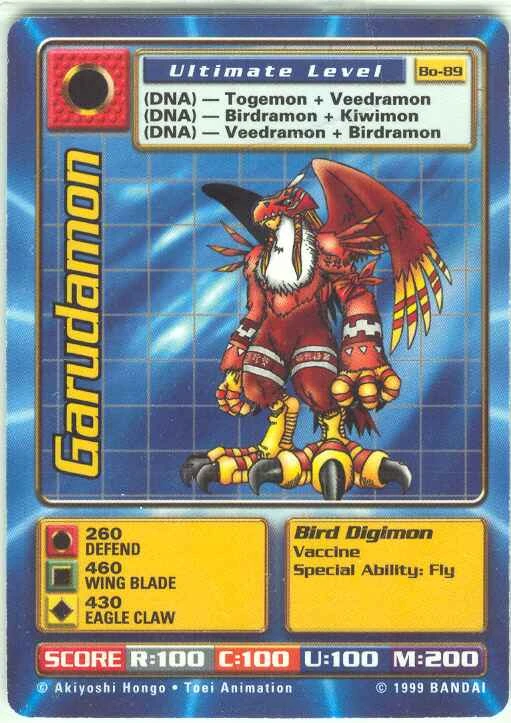 Card:Garudamon | DigimonWiki | Fandom