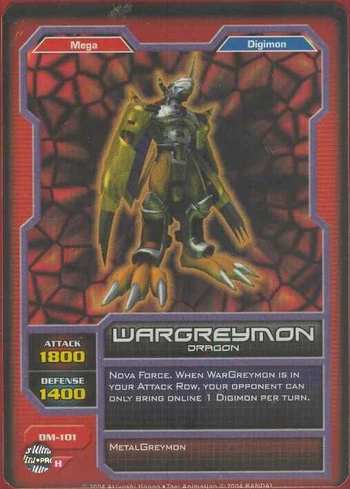 Card:WarGreymon | DigimonWiki | Fandom