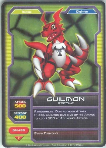 Card:Guilmon | DigimonWiki | Fandom