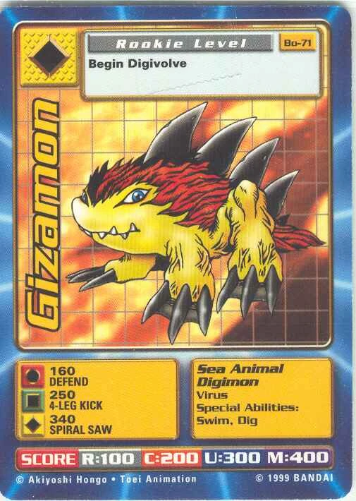 Card:Gizamon | DigimonWiki | Fandom