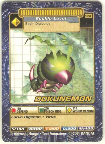 Card:Dokunemon | DigimonWiki | Fandom