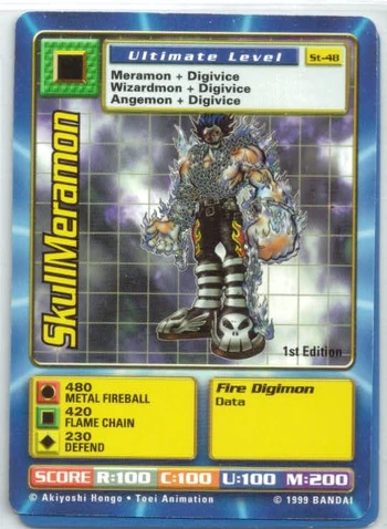 Card:SkullMeramon | DigimonWiki | Fandom