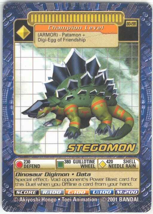 Card:Stegomon | DigimonWiki | Fandom