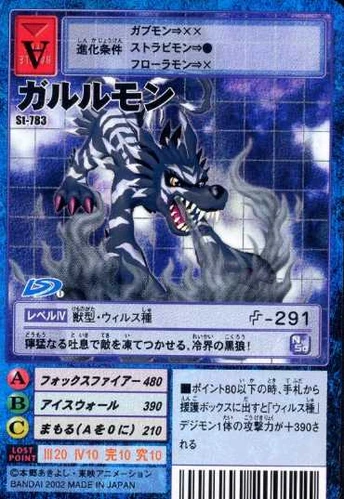 Card:Garurumon | DigimonWiki | Fandom
