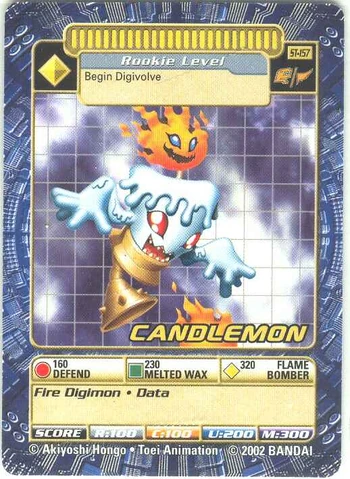 Card:Candlemon | DigimonWiki | Fandom