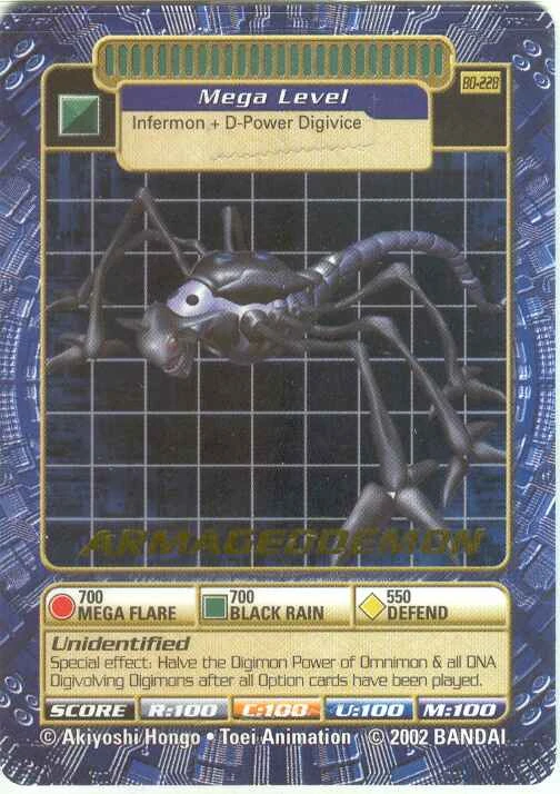Card:Armageddemon | DigimonWiki | Fandom