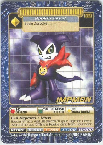 Card:Impmon | DigimonWiki | Fandom