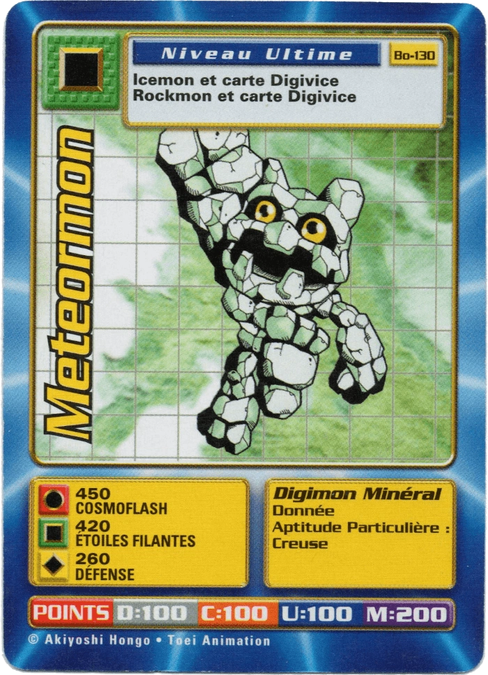 Card:Meteormon | DigimonWiki | Fandom