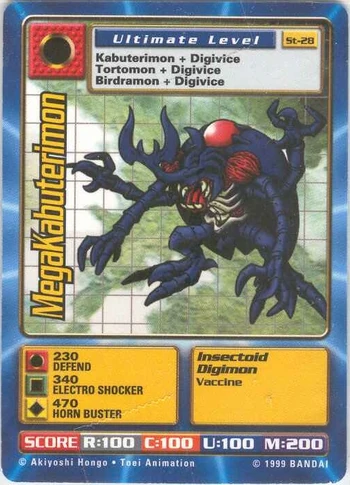 Card:MegaKabuterimon | DigimonWiki | Fandom