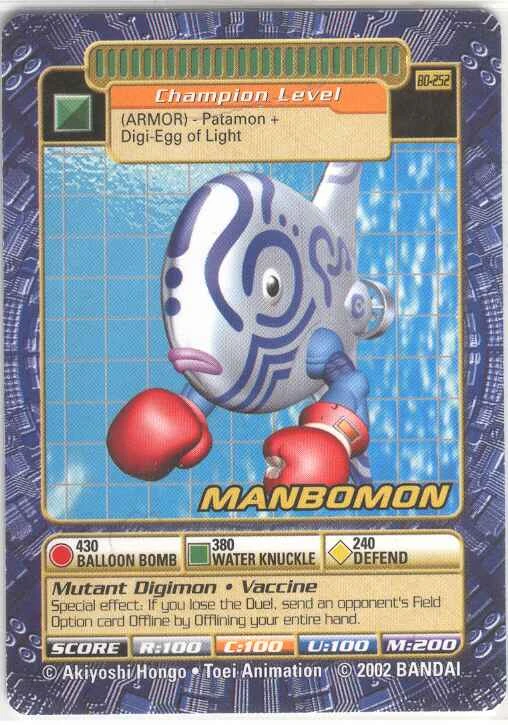 Card:Manbomon | DigimonWiki | Fandom