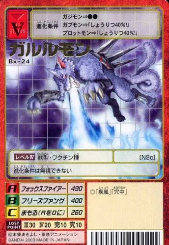 Card:Garurumon | DigimonWiki | Fandom