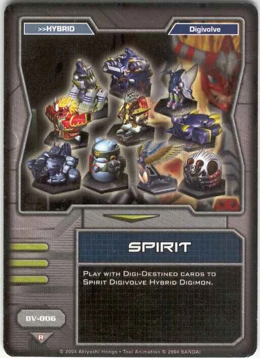 Card:Spirit | DigimonWiki | Fandom