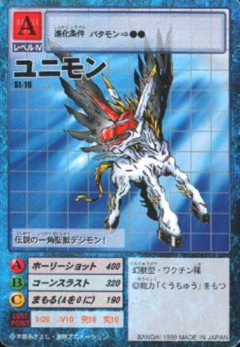 Card:Unimon | DigimonWiki | Fandom
