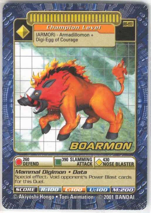 Card:Boarmon | DigimonWiki | Fandom