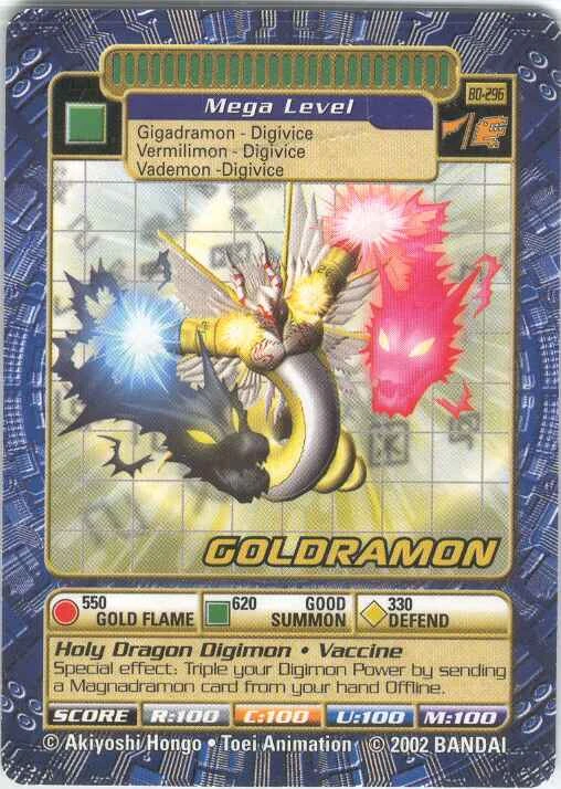 Card:Goldramon | DigimonWiki | Fandom