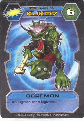 Card:Ogremon | DigimonWiki | Fandom