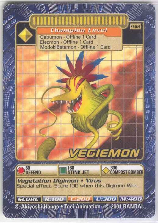 Card:Vegiemon | DigimonWiki | Fandom