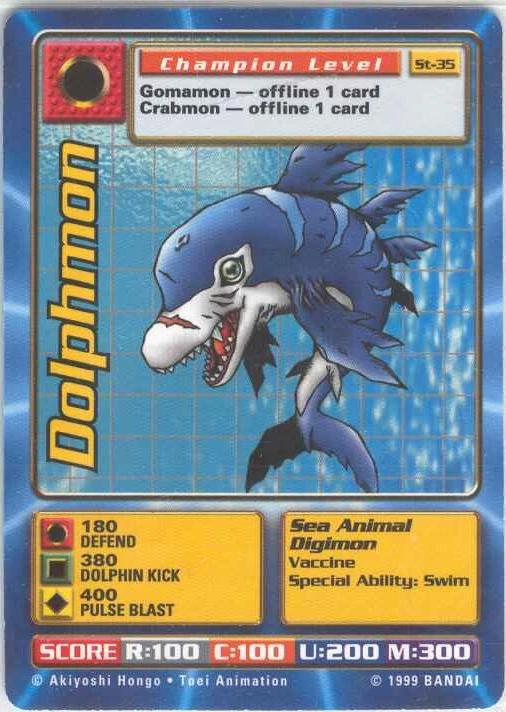 Card:Dolphmon | DigimonWiki | Fandom