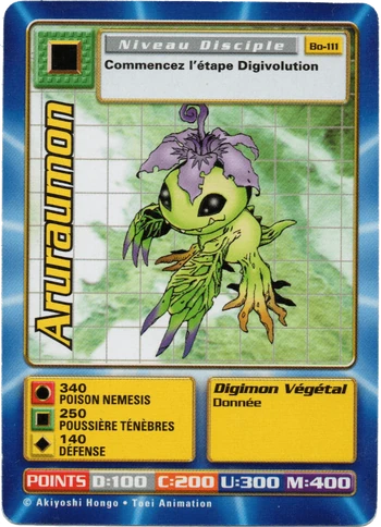 Card:Aruraumon | DigimonWiki | Fandom