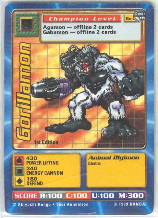 Card:Gorillamon | DigimonWiki | Fandom