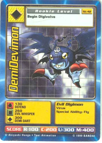 Card:DemiDevimon | DigimonWiki | Fandom