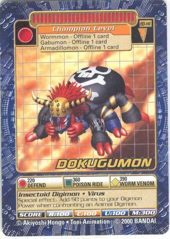 Card:Dokugumon | DigimonWiki | Fandom