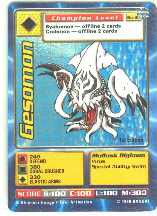 Card:Gesomon | DigimonWiki | Fandom