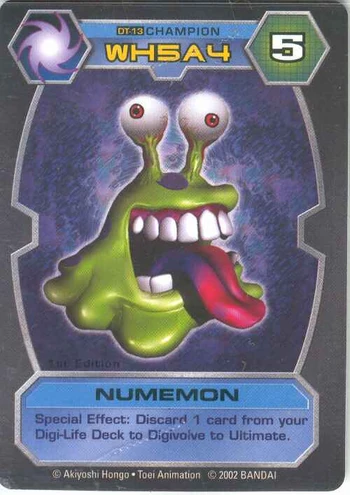 Card:Numemon | DigimonWiki | Fandom