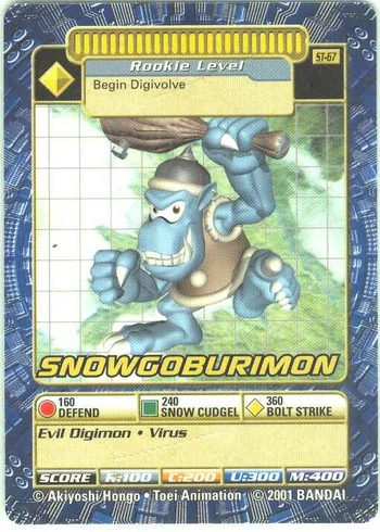 Card:SnowGoburimon | DigimonWiki | Fandom