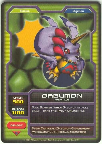 Card:Gabumon | DigimonWiki | Fandom