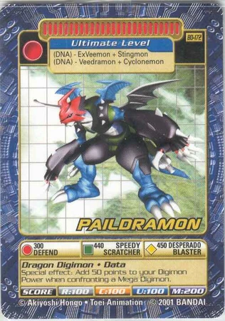 Evolucao Do Digimon Paildramon