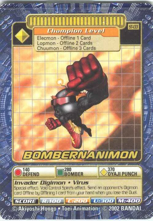 Card:BomberNanimon | DigimonWiki | Fandom