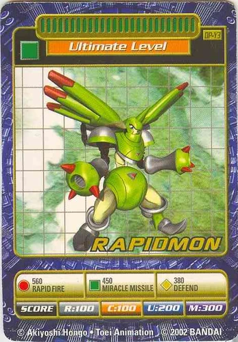 Card:Rapidmon | DigimonWiki | Fandom