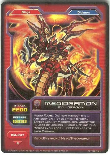 Card:Megidramon | DigimonWiki | Fandom