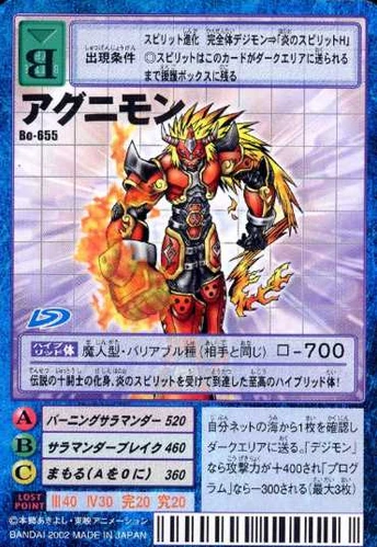 Card:Agunimon | DigimonWiki | Fandom