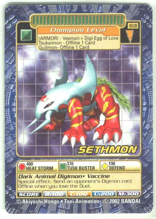 Card:Sethmon | DigimonWiki | Fandom