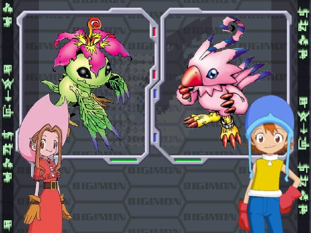 Palmon vs Biyomon | Digimon Battle Arena Wiki | Fandom
