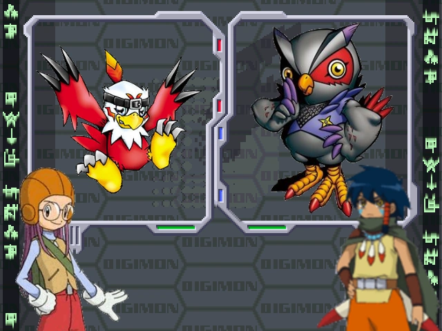 Hawkmon vs Falcomon (2006) | Digimon Battle Arena Wiki | Fandom