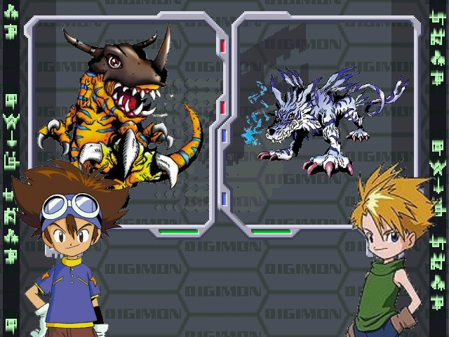 Greymon vs Garurumon | Digimon Battle Arena Wiki | Fandom